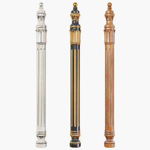 Classic baluster 01 3D model | CGTrader