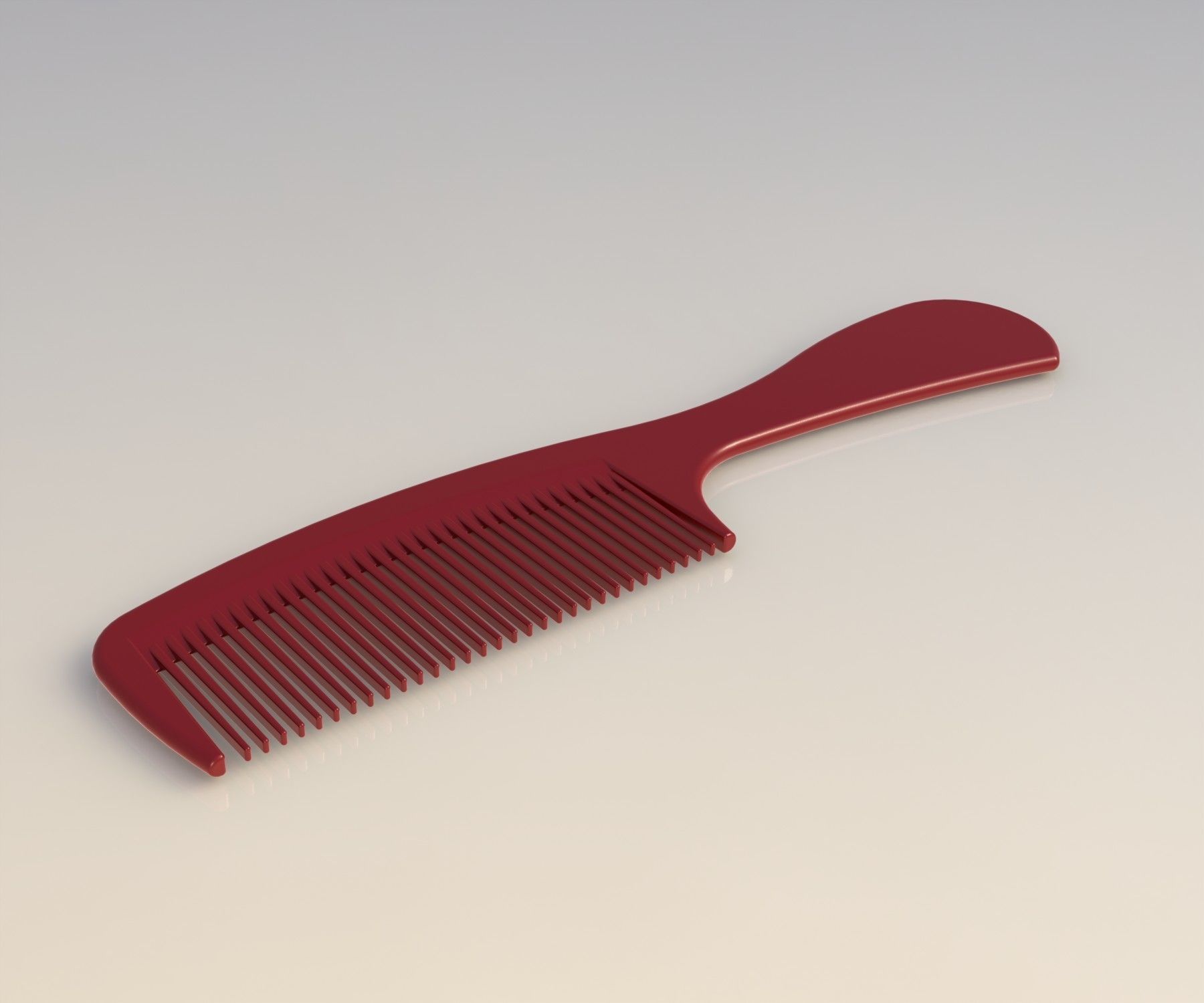Comb Simple best design 3D model 3D printable | CGTrader