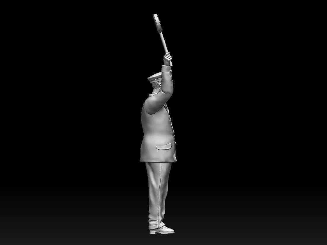 staff railroad 3D model 3D printable | CGTrader