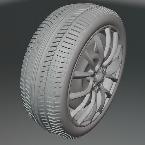 Car Rim free 3D model | CGTrader