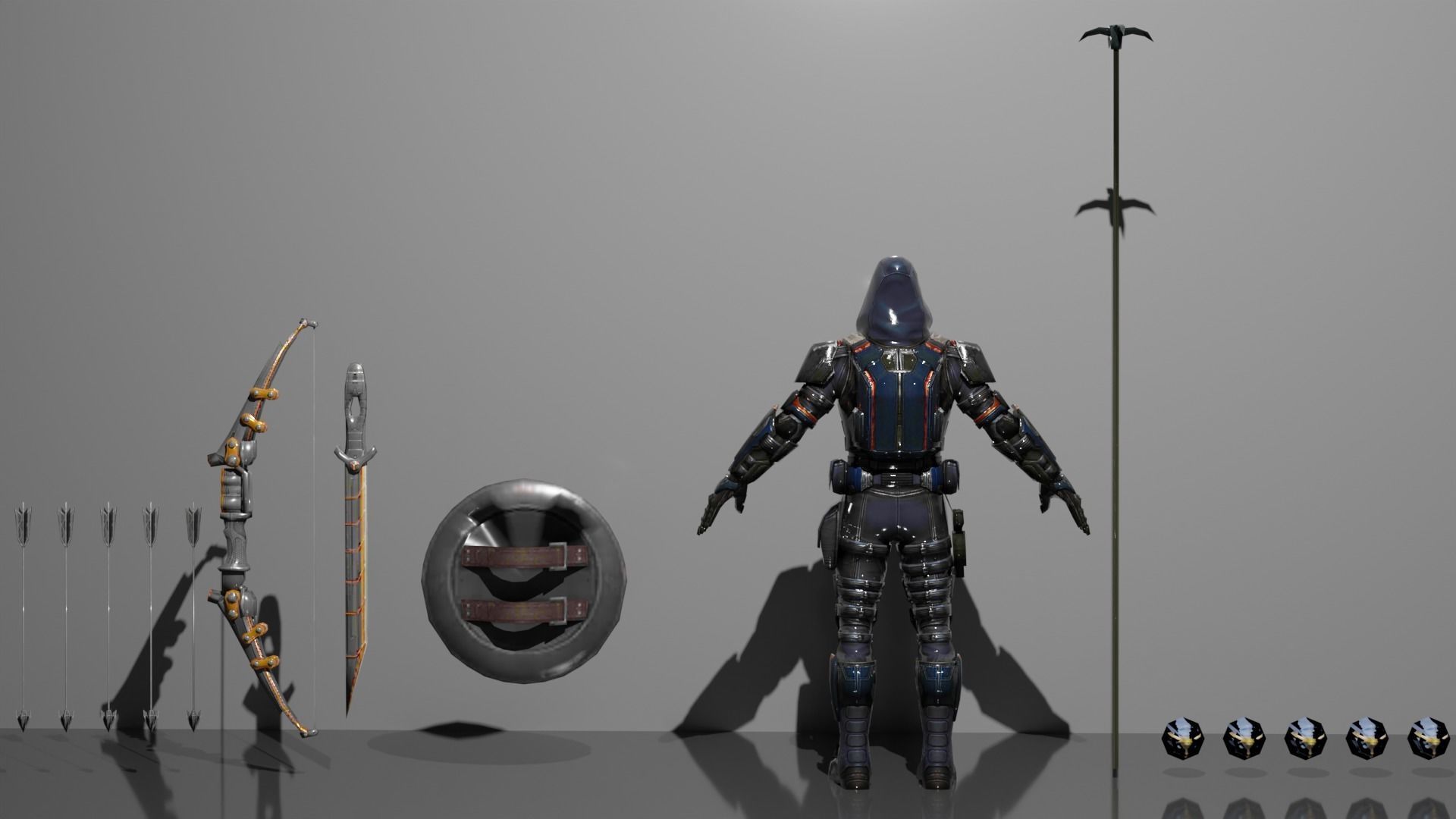 3D model Taskmaster VR / AR / low-poly | CGTrader