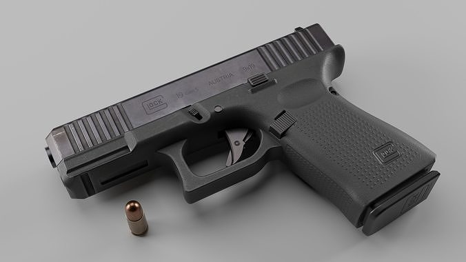 3D model Glock 19 and Textures VR / AR / low-poly | CGTrader