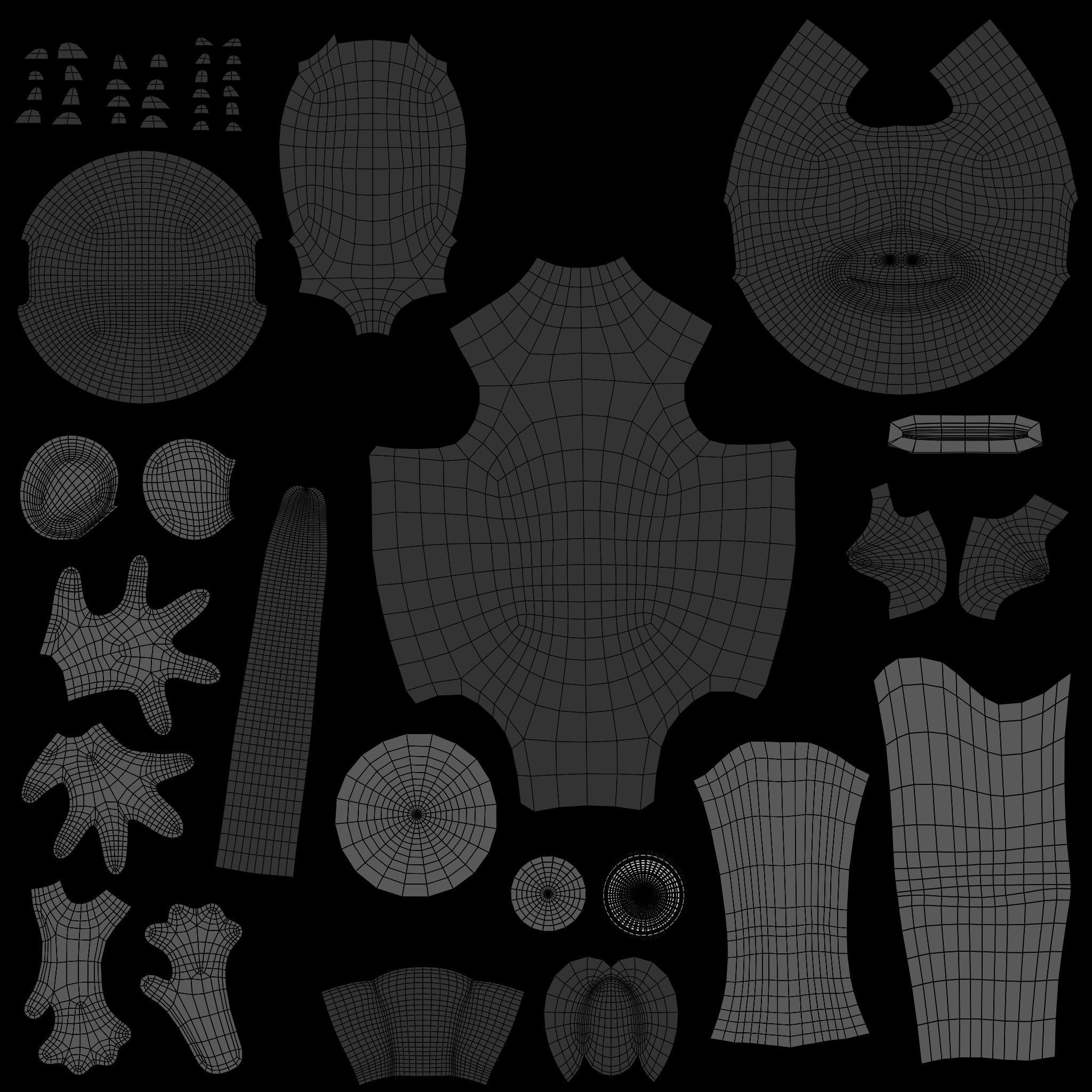 Monito - Chimpi 3D model rigged | CGTrader