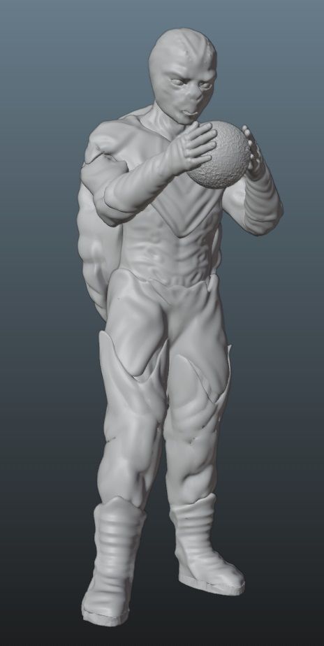 Turtle Mage 3D model 3D printable | CGTrader