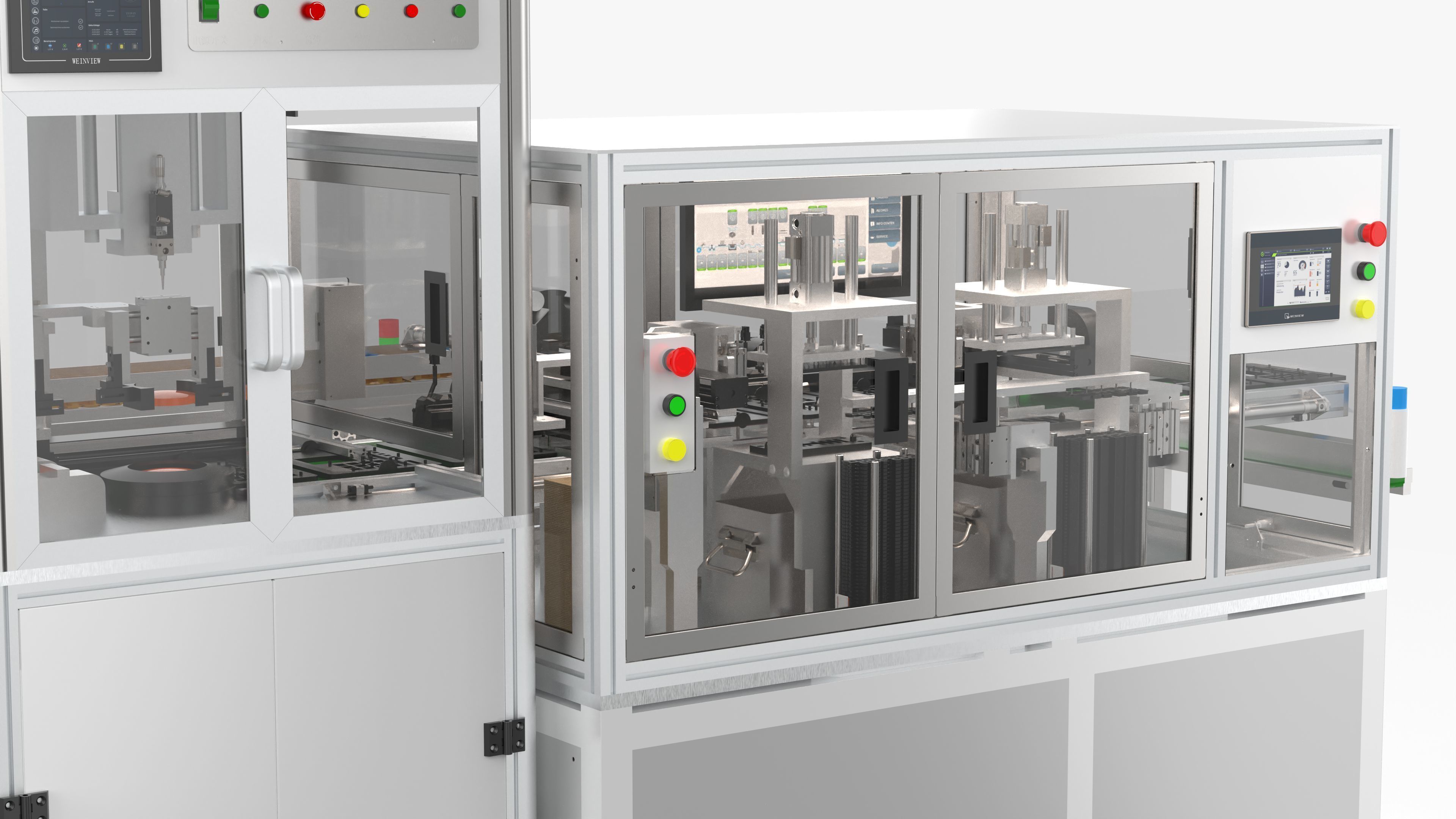 Automatic Candy Processing and Packaging Line 3D model | CGTrader