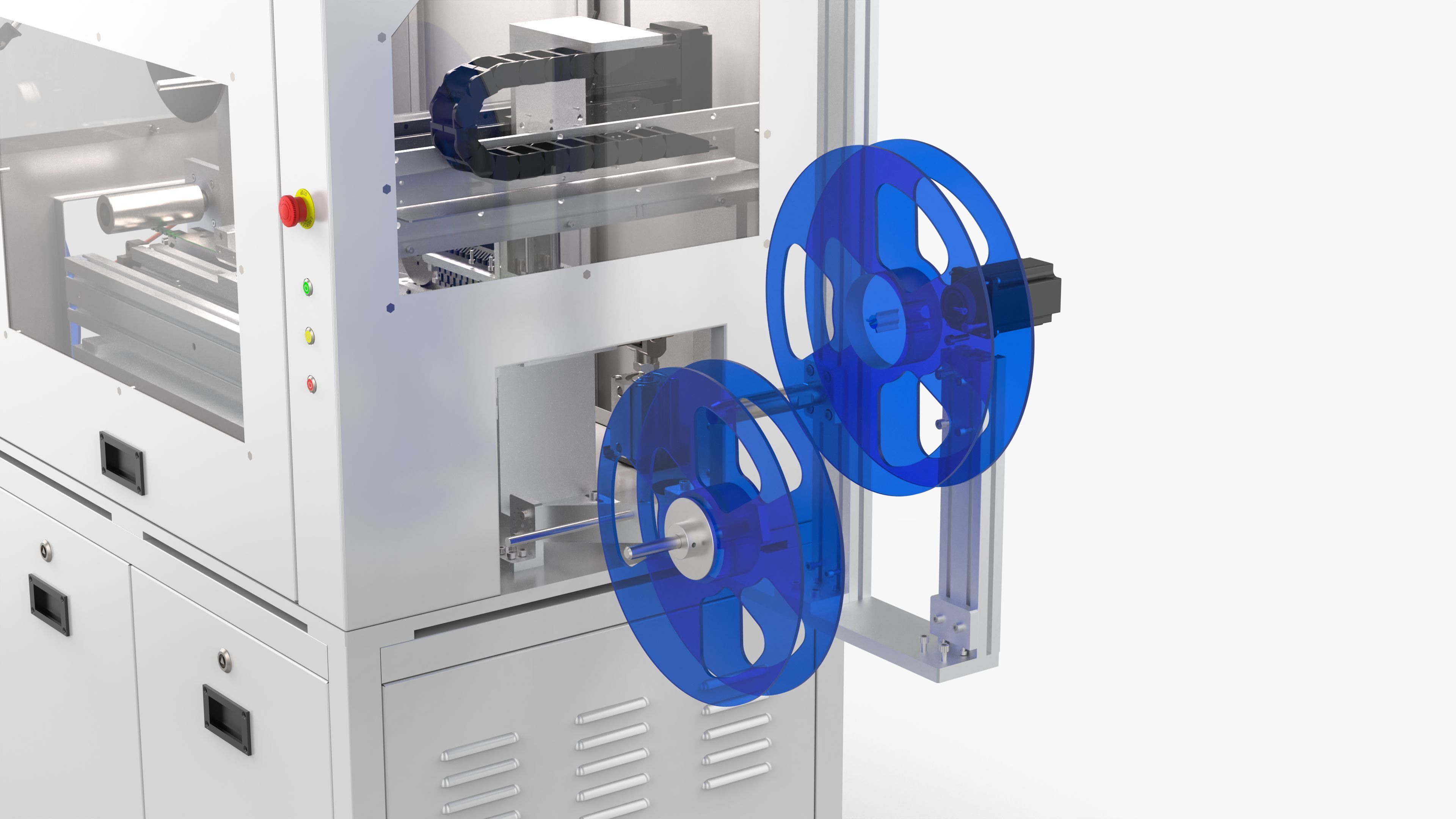 Automatic Cutting and Packaging Machine 3D model | CGTrader