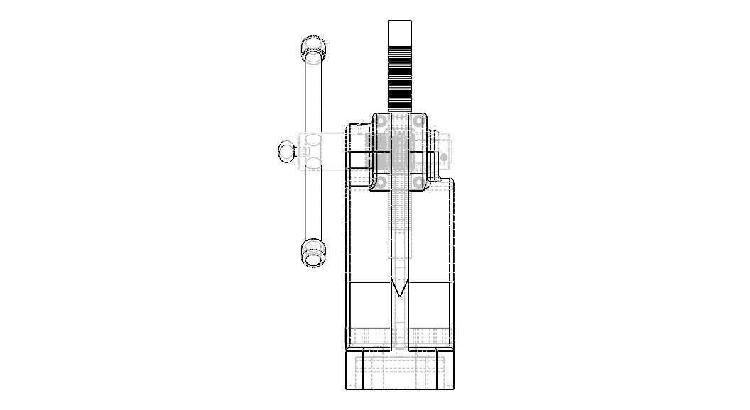 Manual Arbor Press 05 Ton Pressure 3D model rigged | CGTrader
