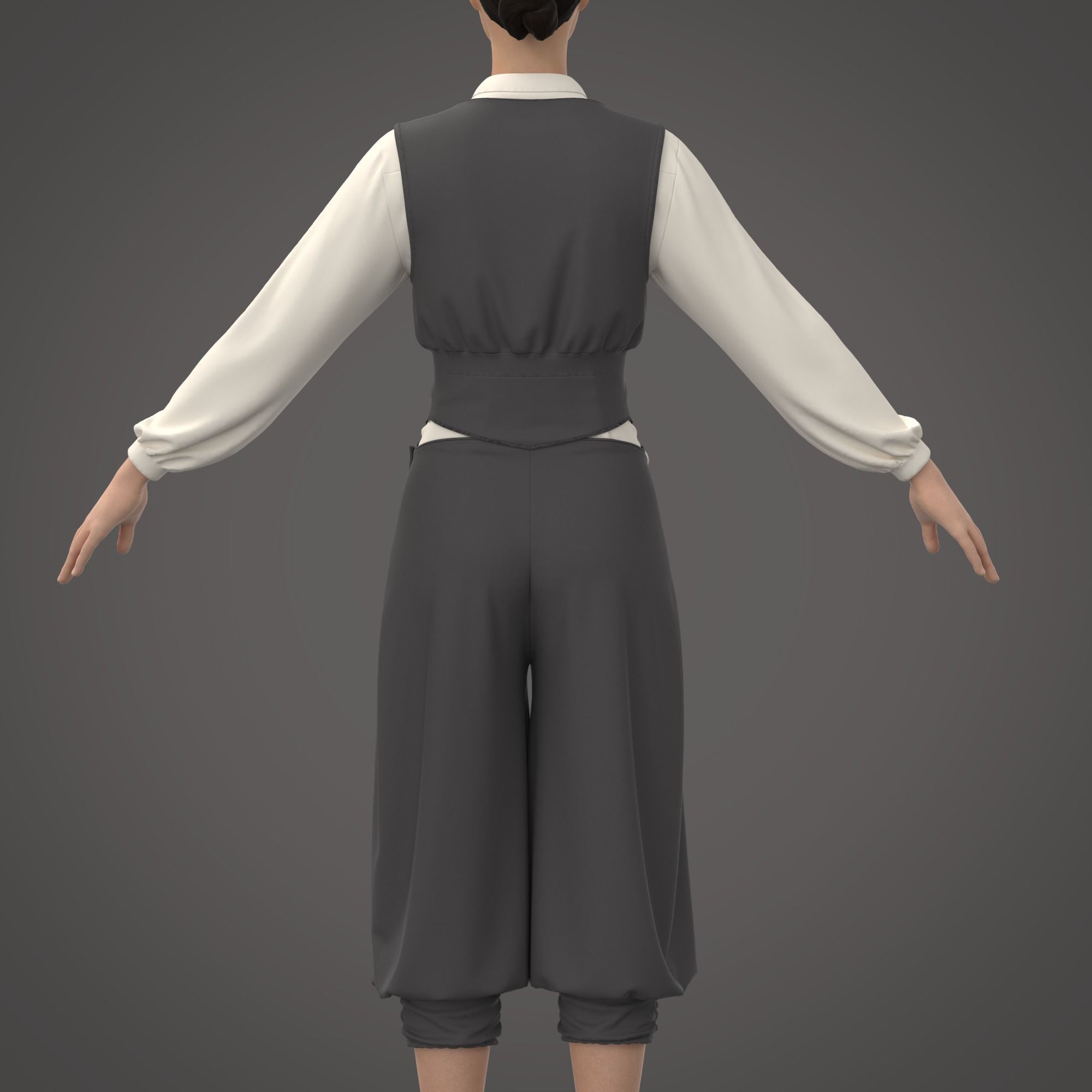 7 Women Outfit 3D model | CGTrader