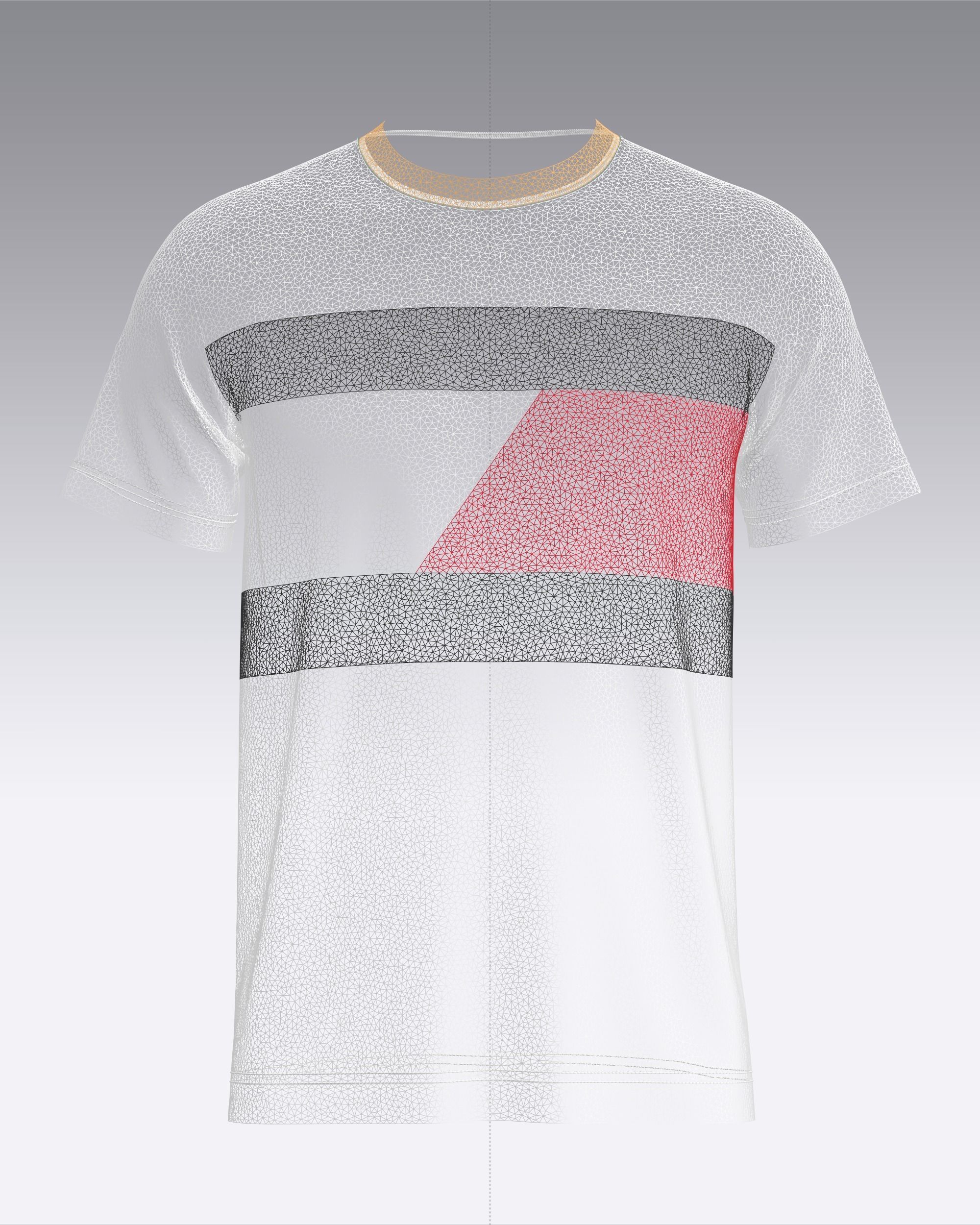 Tommy Hilfiger White T-Shirt 3D model | CGTrader