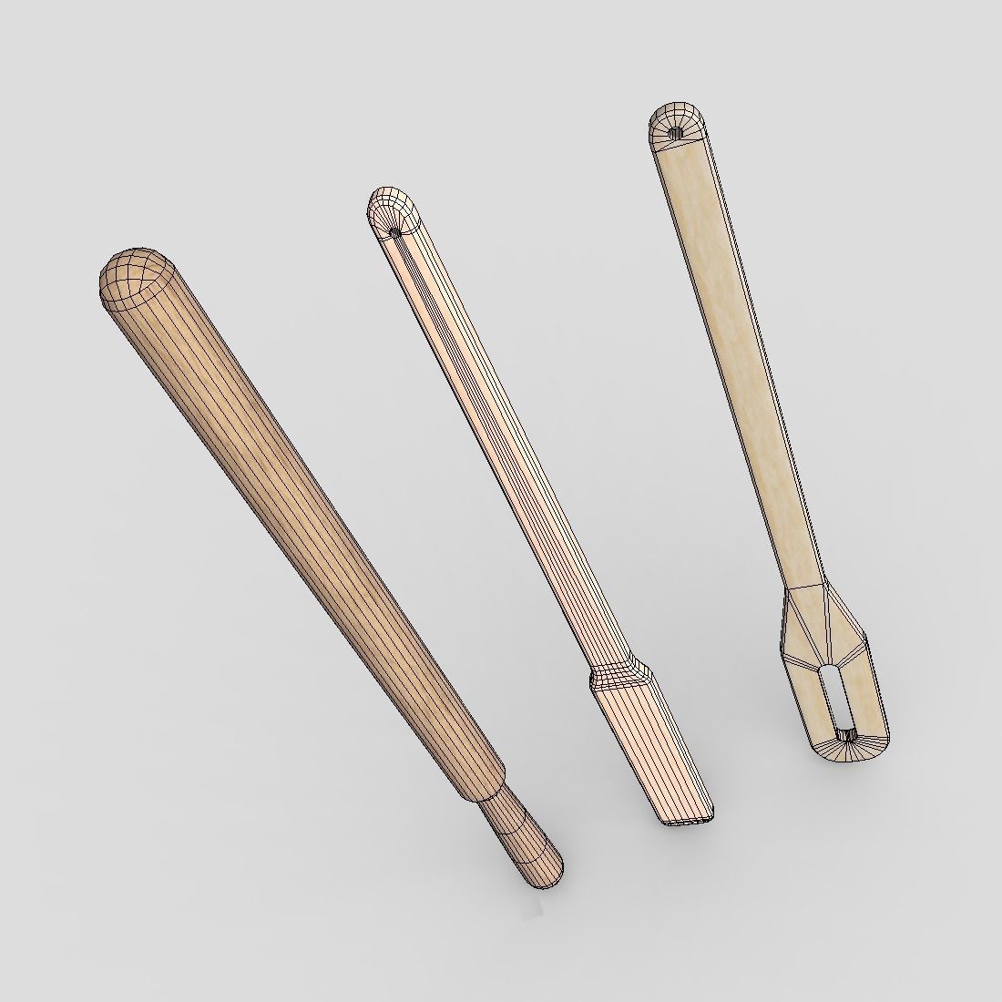 3D model Laundry Stick Pack VR / AR / low-poly | CGTrader