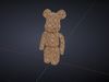 3D model Bearbrick LV for papercraft full VR / AR / low-poly | CGTrader