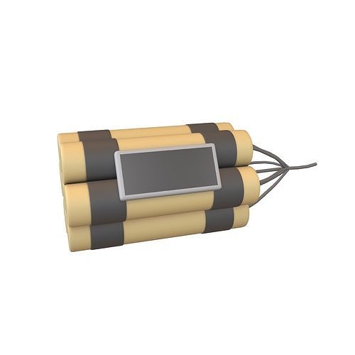 3D model Time Bomb Icon v1 002 VR / AR / low-poly | CGTrader