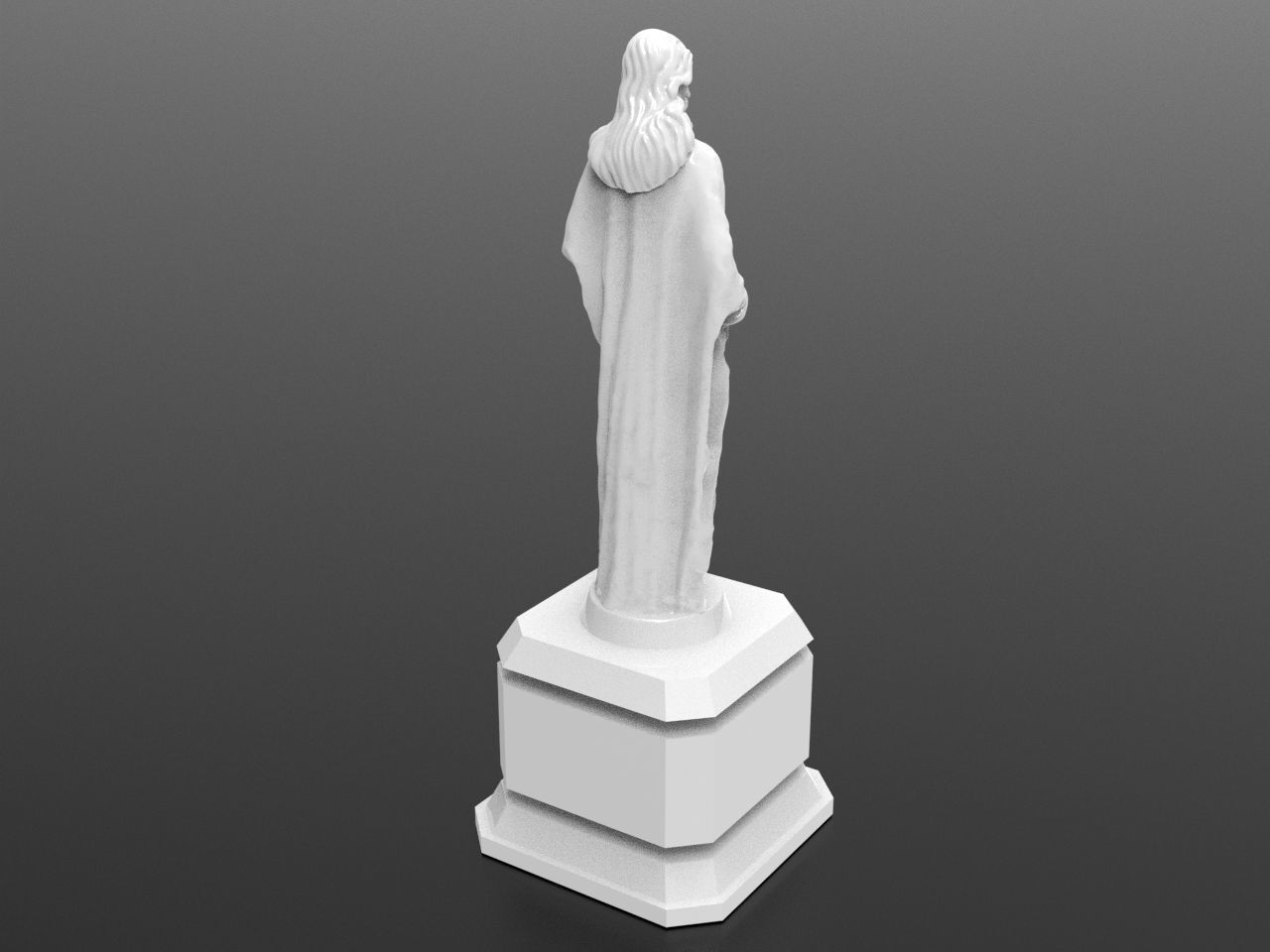 Jesus Christ 3D model 3D printable | CGTrader
