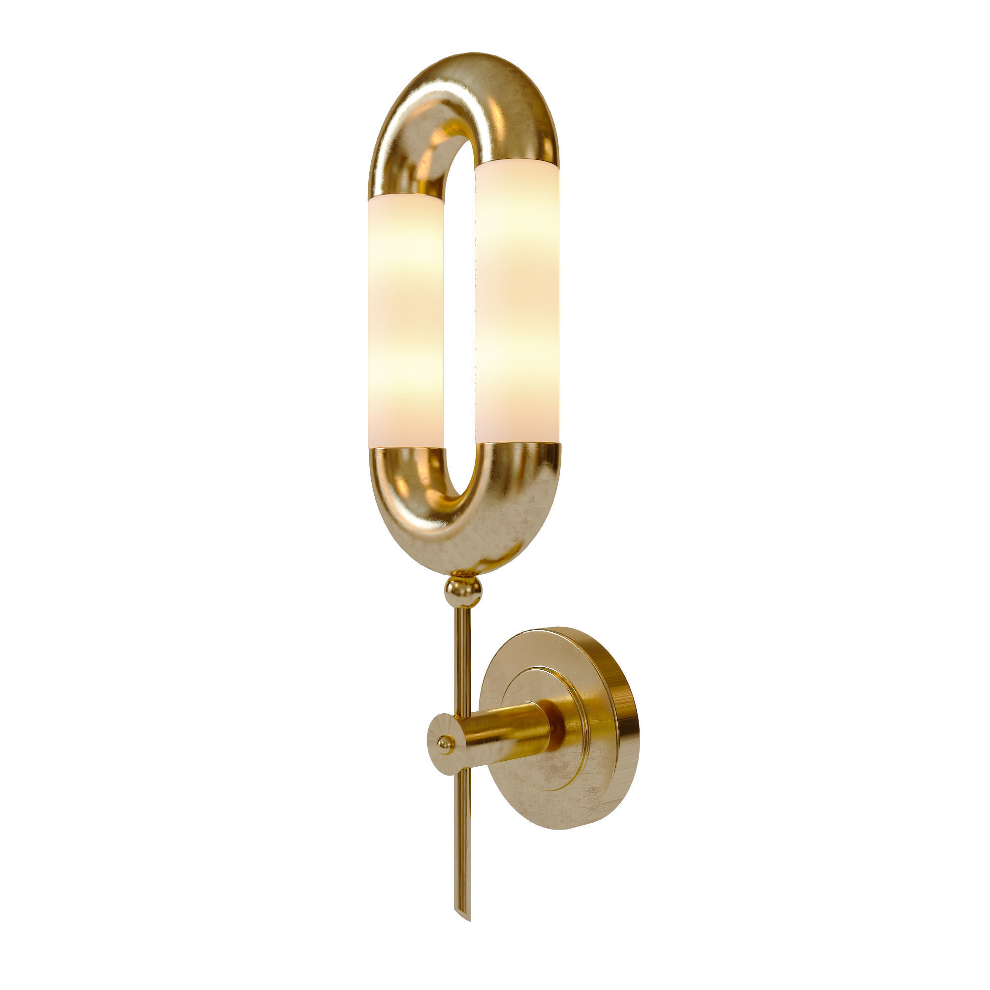 U-shaped wall light 3D model | CGTrader