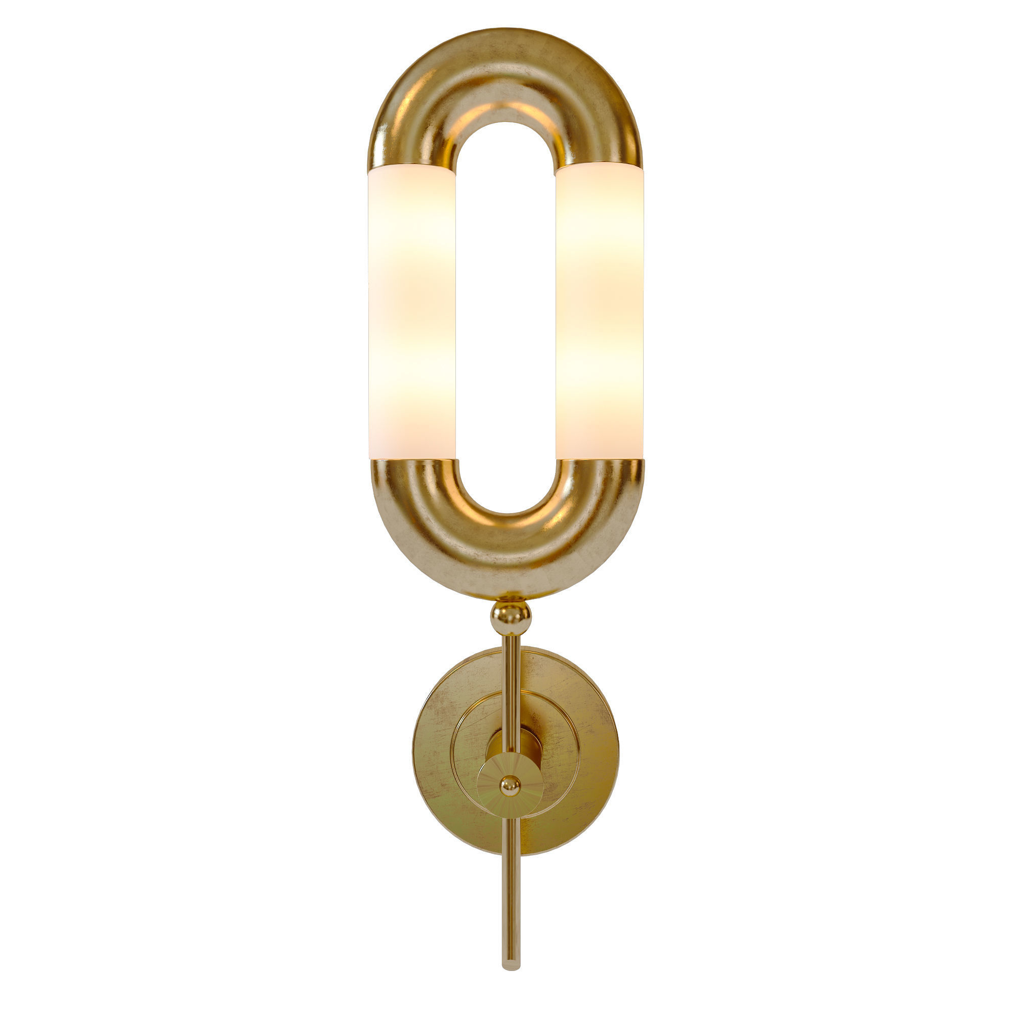 U-shaped wall light 3D model | CGTrader