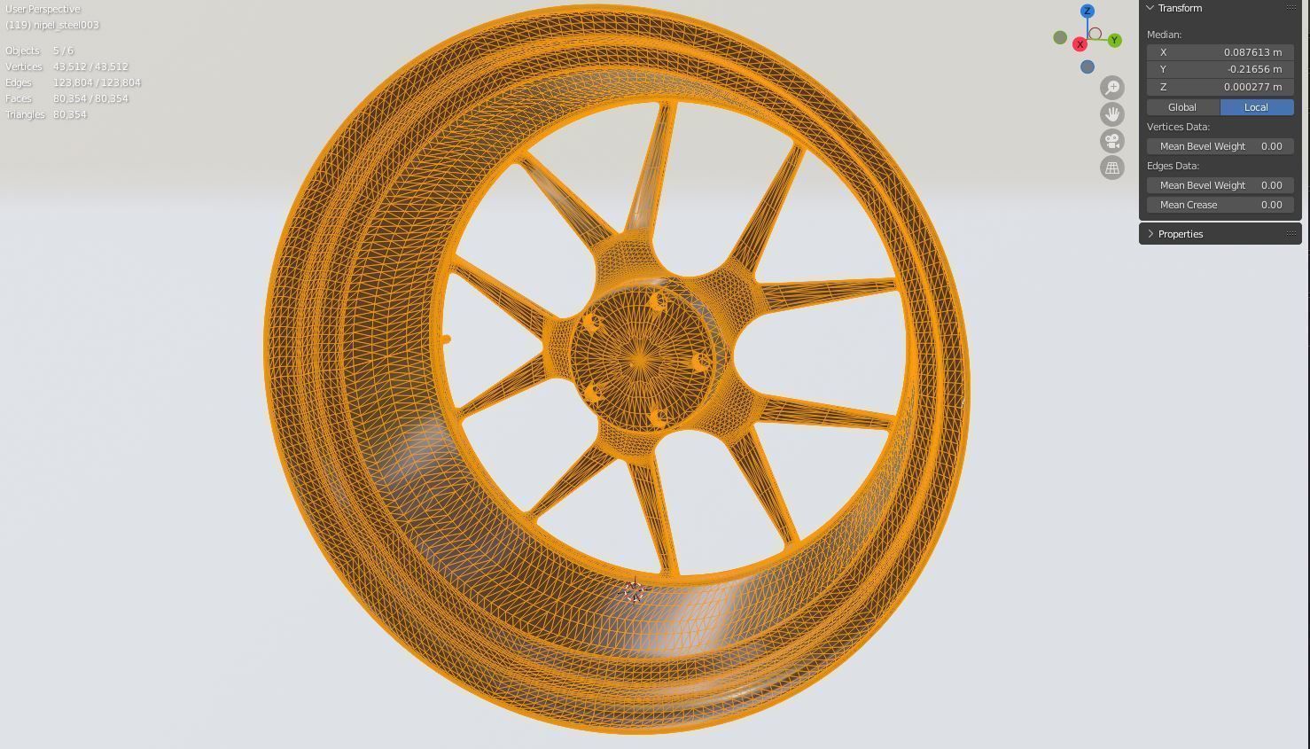 3D model RIM HRE P101 FORGED VR / AR / low-poly | CGTrader