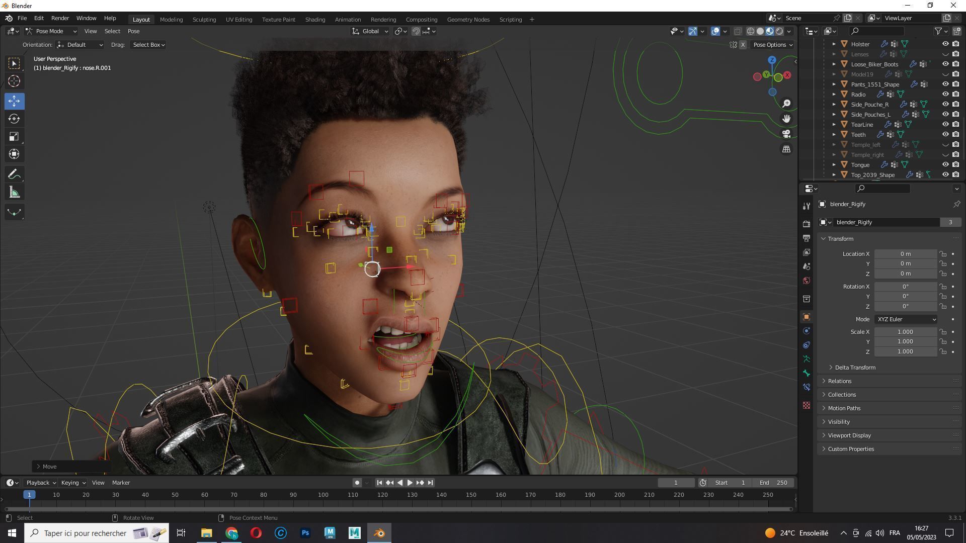 3D model Raven Steele -Warrior Queen of the Frontlin VR / AR / low-poly | CGTrader
