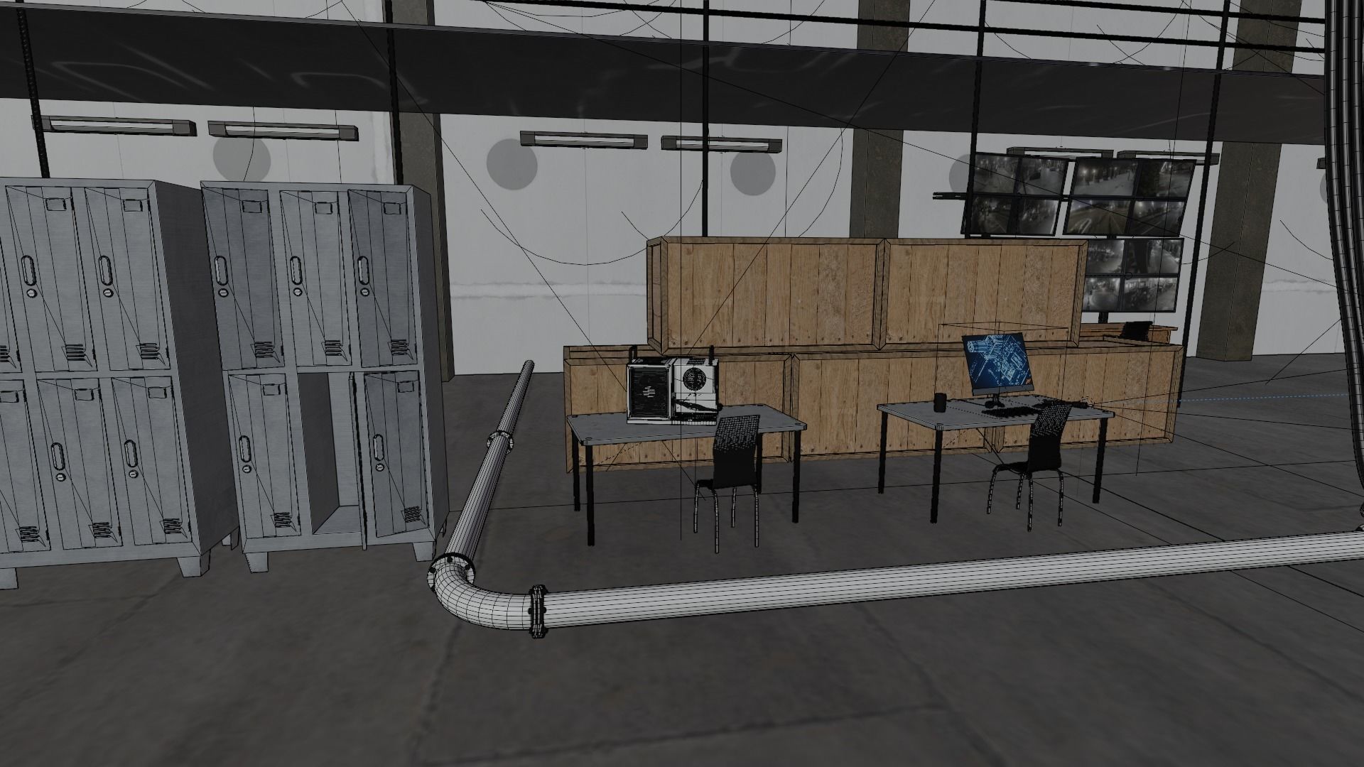 Factory Lab 3D model | CGTrader