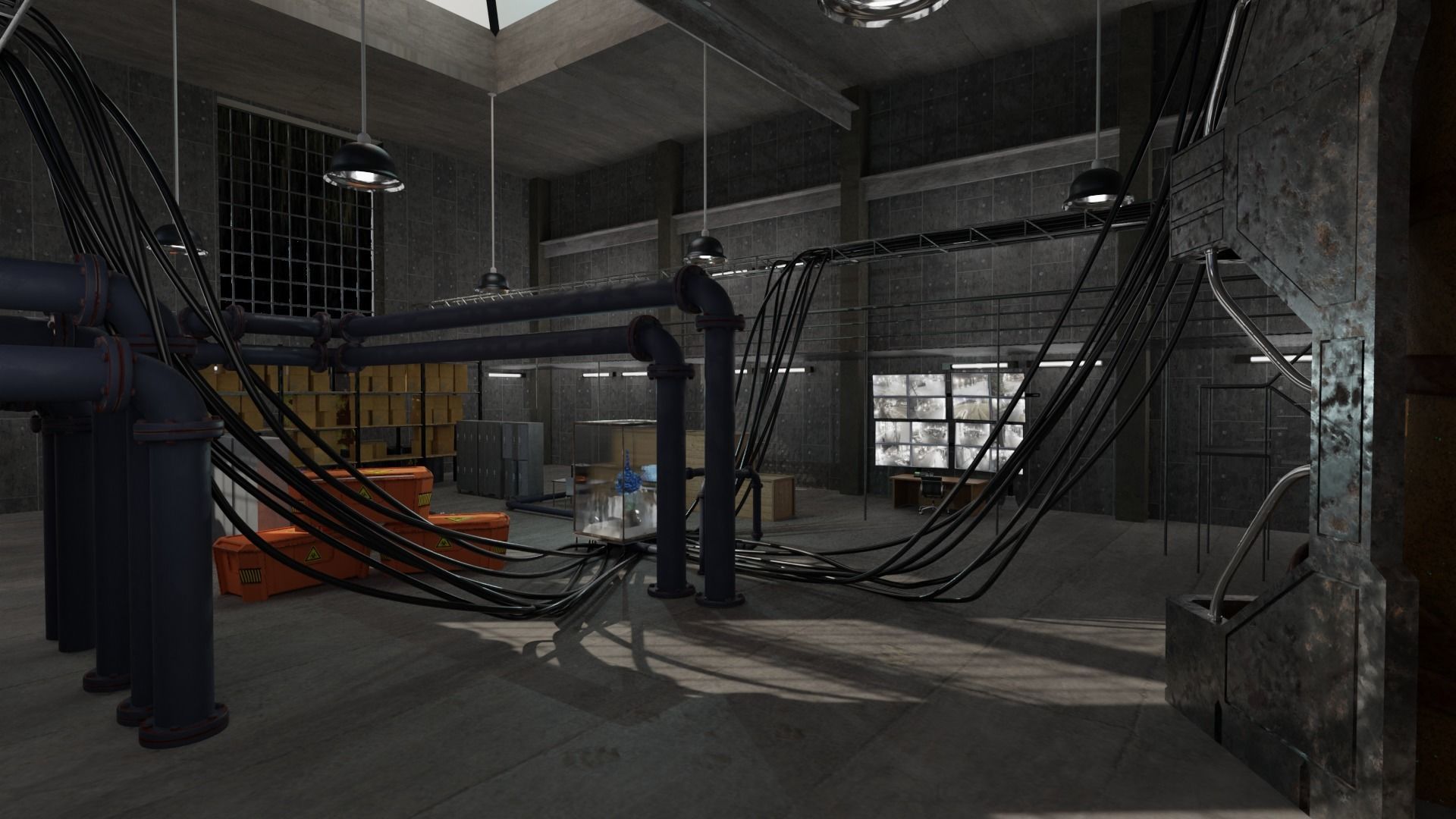 Factory Lab 3D model | CGTrader