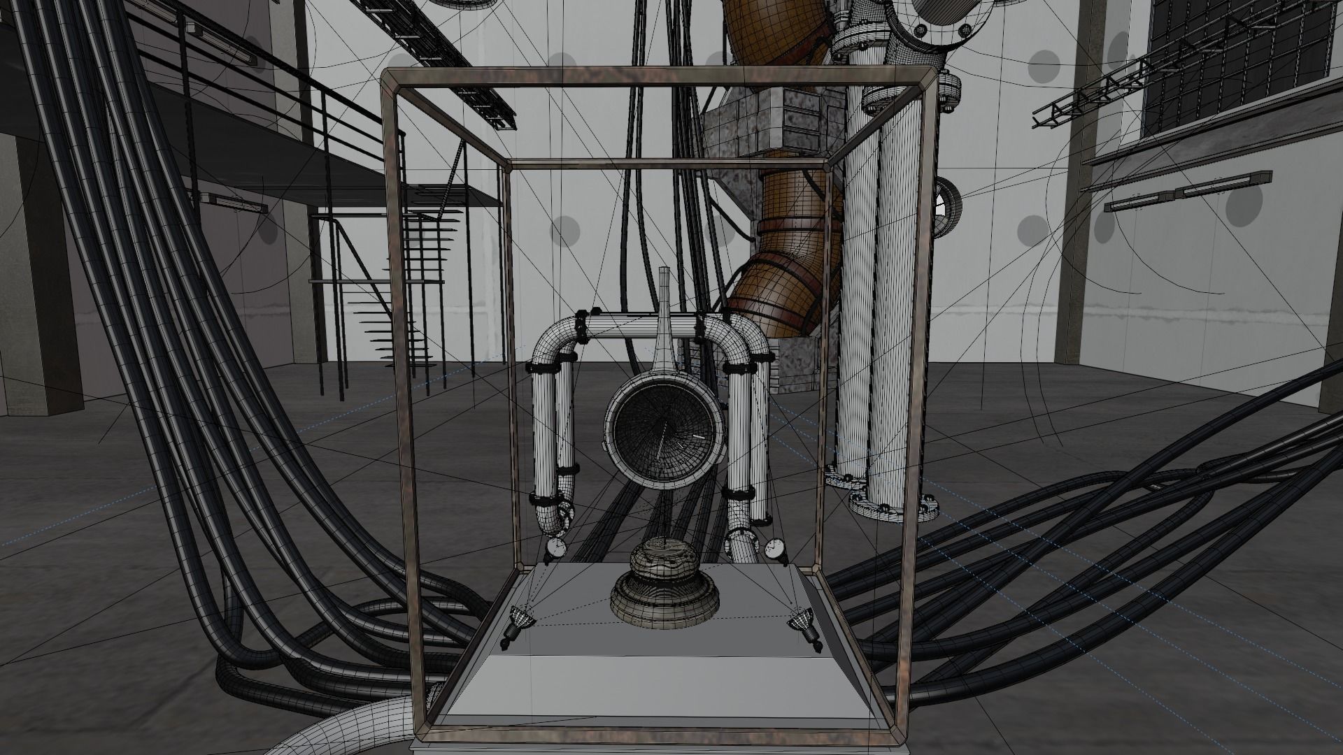 Factory Lab 3D model | CGTrader