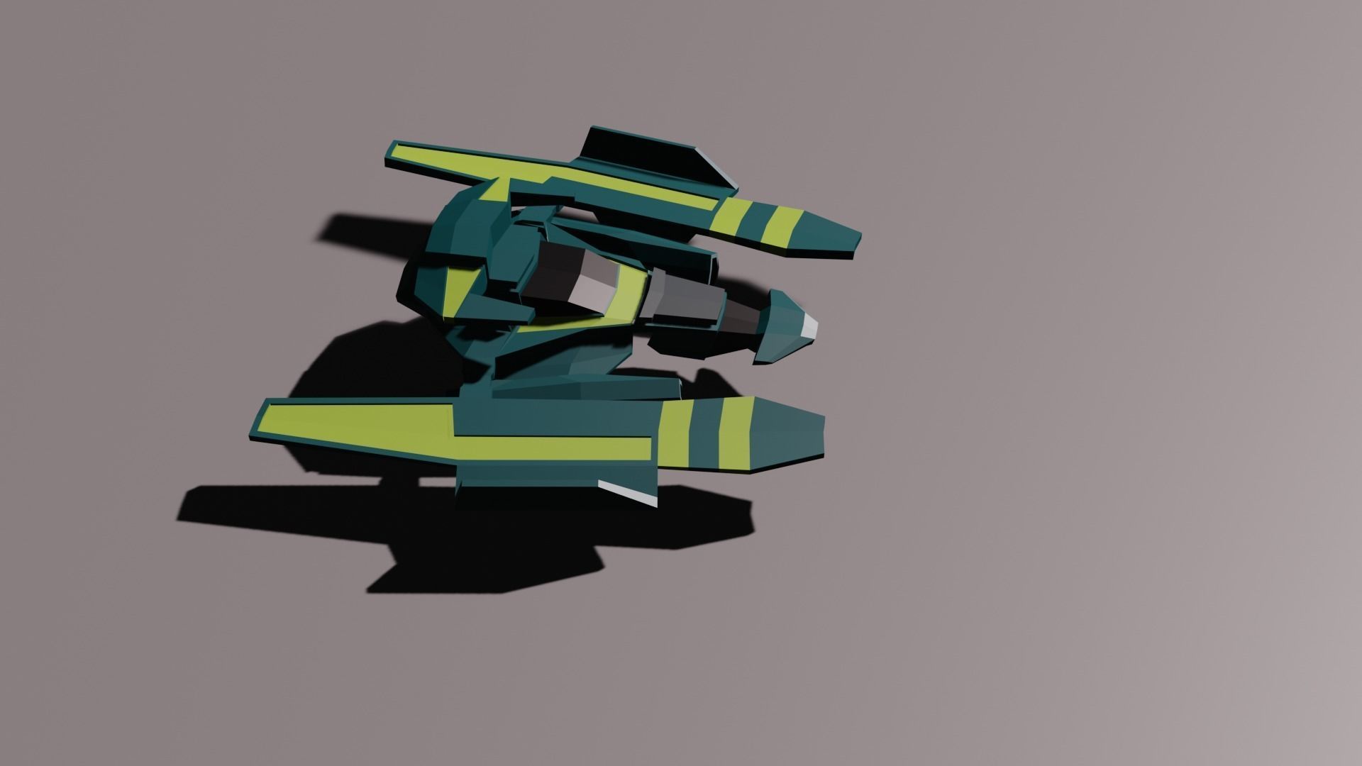 3D model Low poly Spaceship Low-poly 3D model VR / AR / low-poly | CGTrader