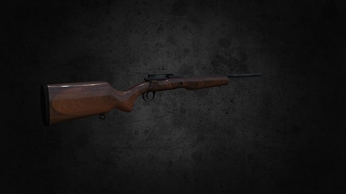 IMBEL AGLC 308 - Sniper rifle Modelo 3D 3D model | CGTrader