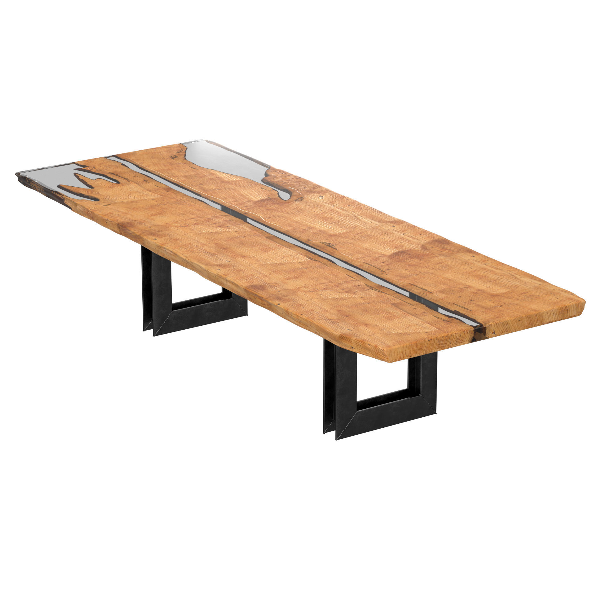 Kauri Beam Table 3D model | CGTrader