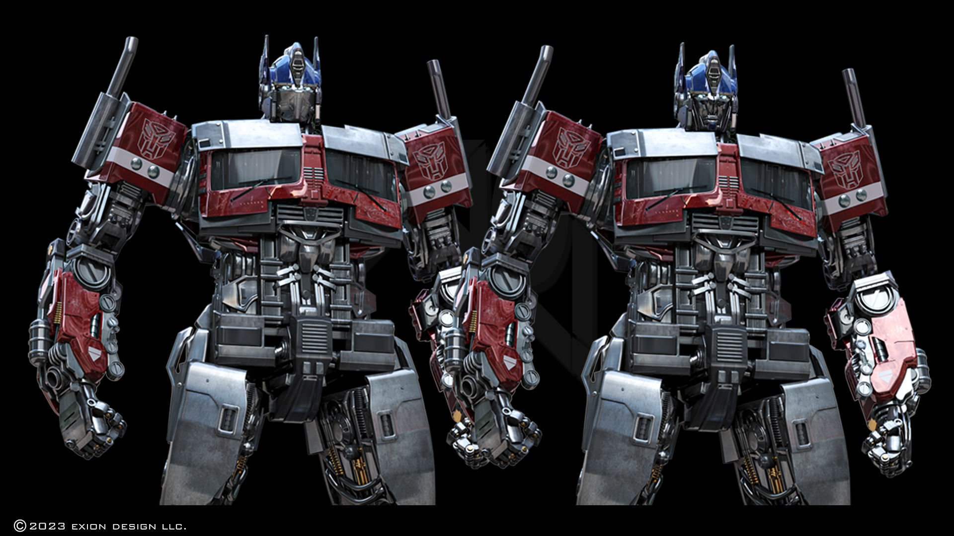 Transformers Optimus Prime ROTB 3D model rigged | CGTrader