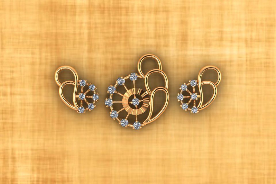 Locket Set 3D model 3D printable | CGTrader