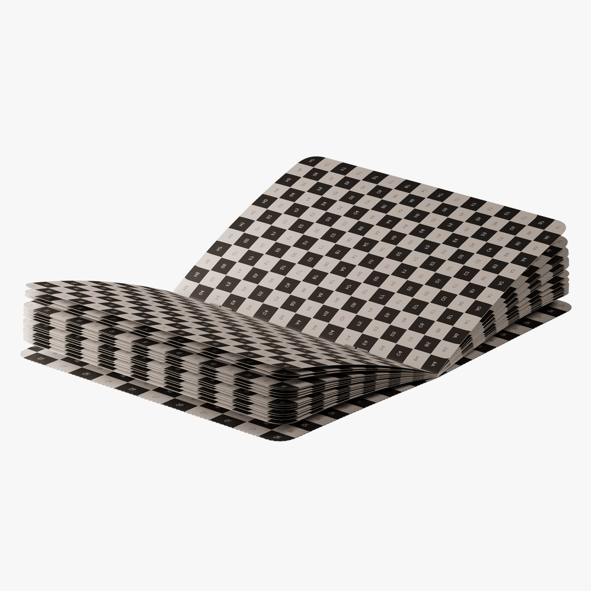 Notepad 3D model animated | CGTrader