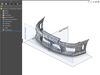 S15 Spec R Front Bumper Exterior Surface - 3D Laser-Scanned 3D model ...