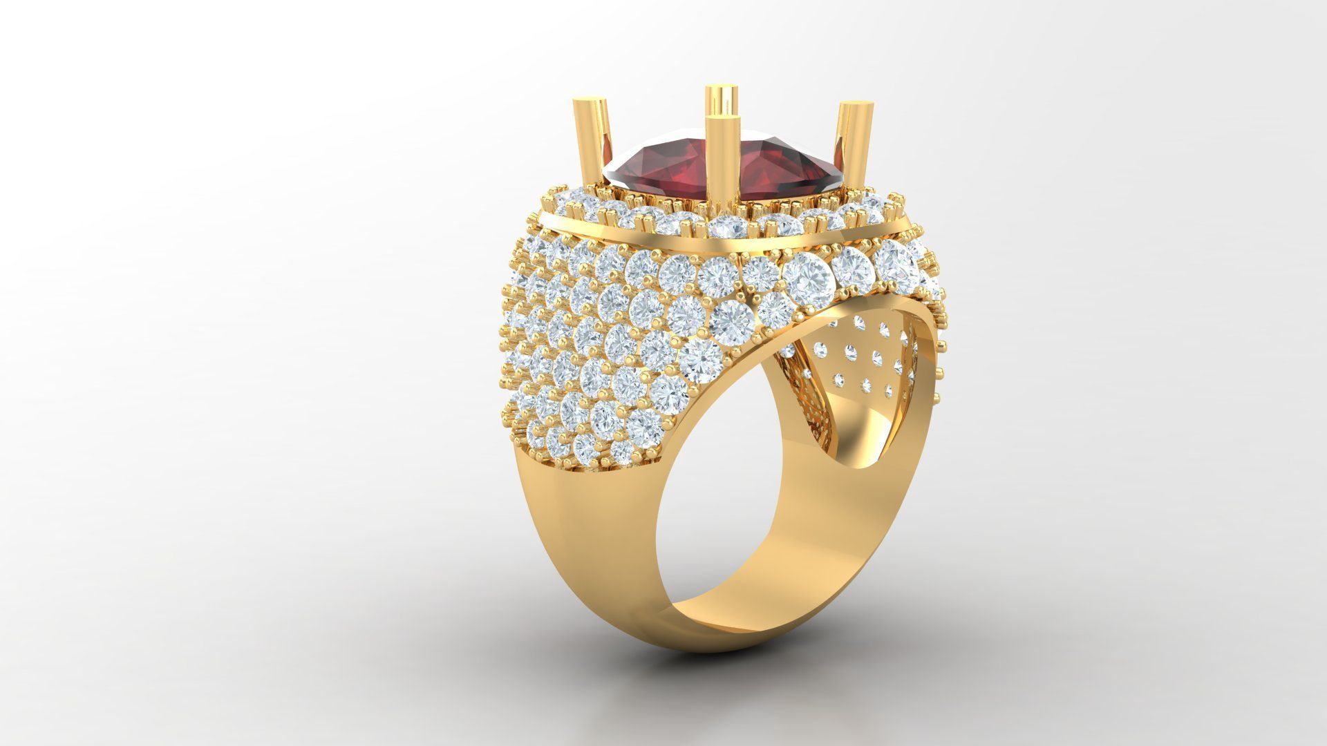 Man Ring Version 1 MR 67 3D model 3D printable | CGTrader