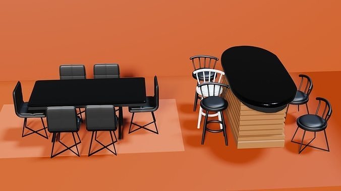 3D model House Office Interior VR / AR / low-poly | CGTrader