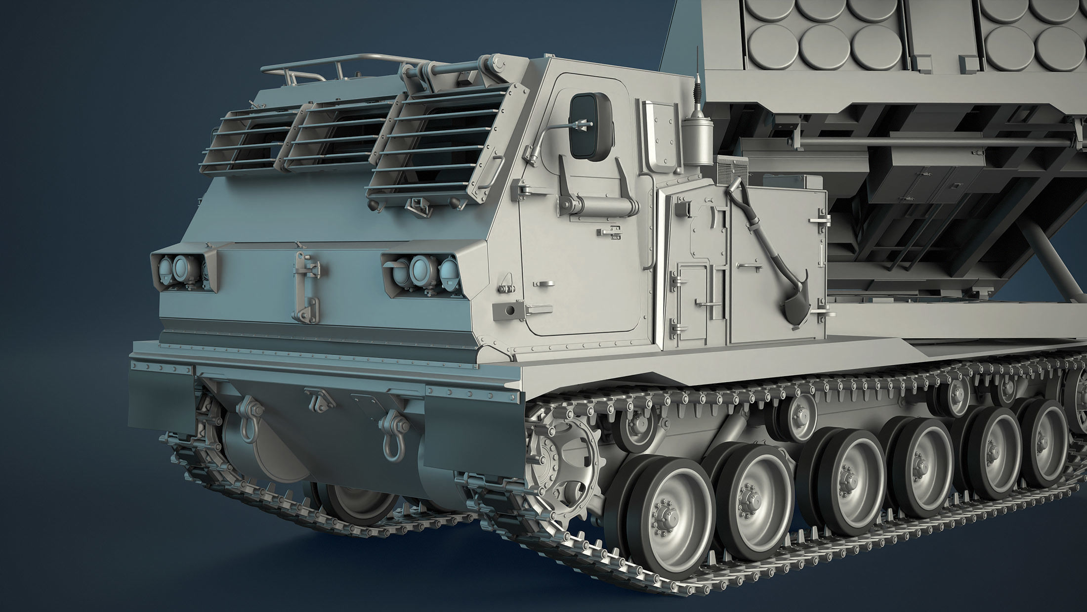 M270 MLRS High-Poly 3D model | CGTrader