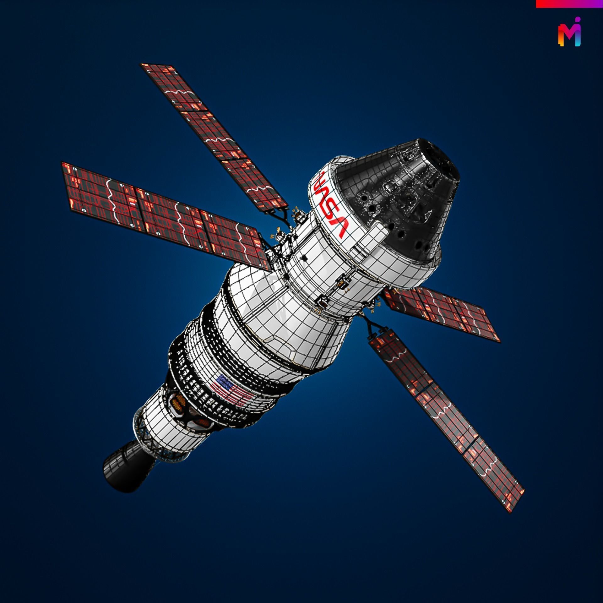Orion Spacecraft NASA 3D model | CGTrader