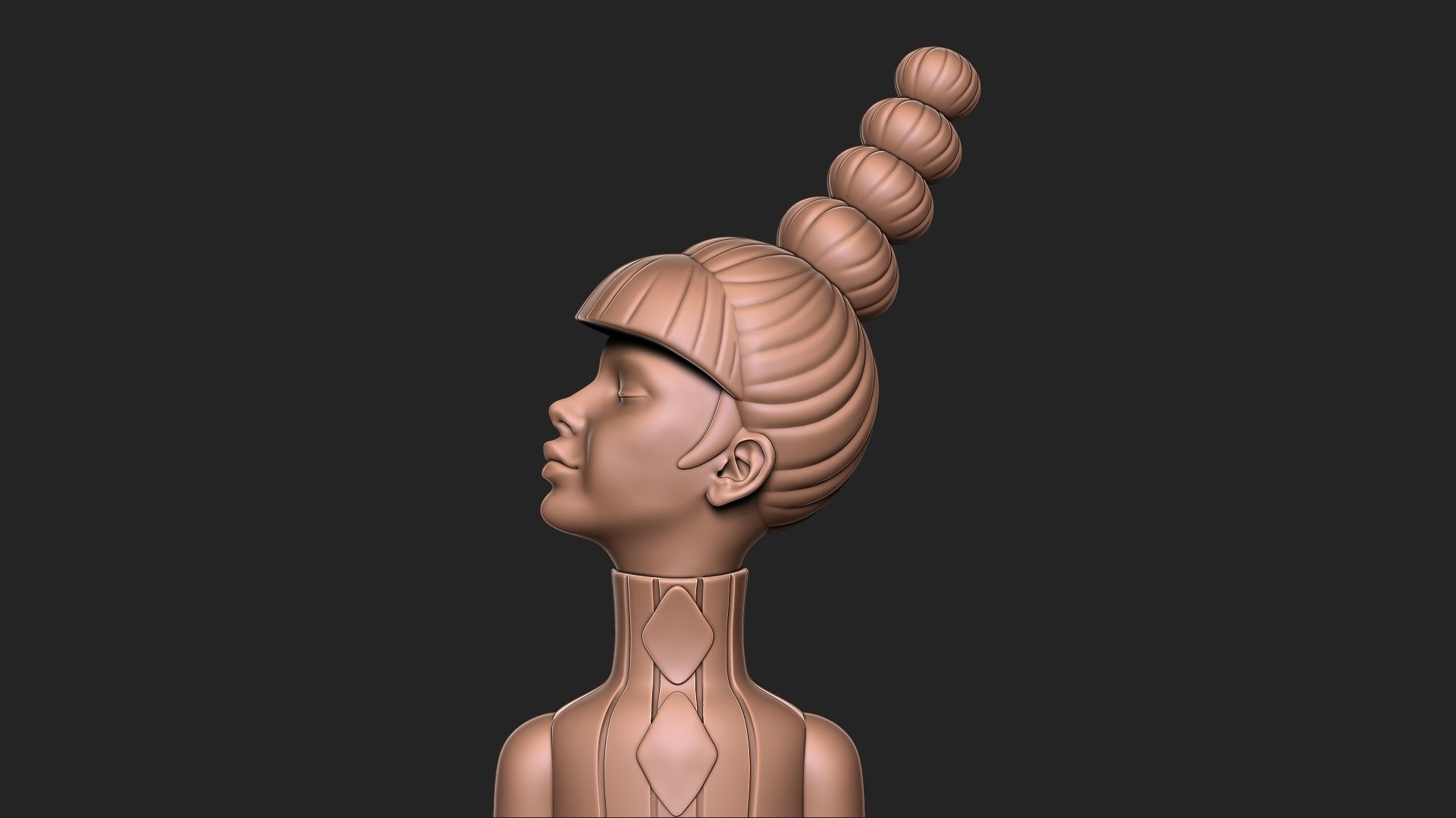 Ladies Decor 3D model 3D printable | CGTrader