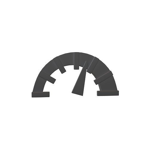 3D model Speed Symbol v2 001 VR / AR / low-poly | CGTrader
