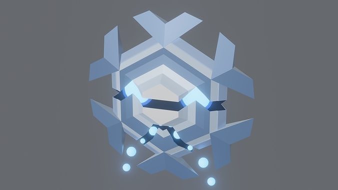 3D model Pokemon Cryogonal VR / AR / low-poly | CGTrader