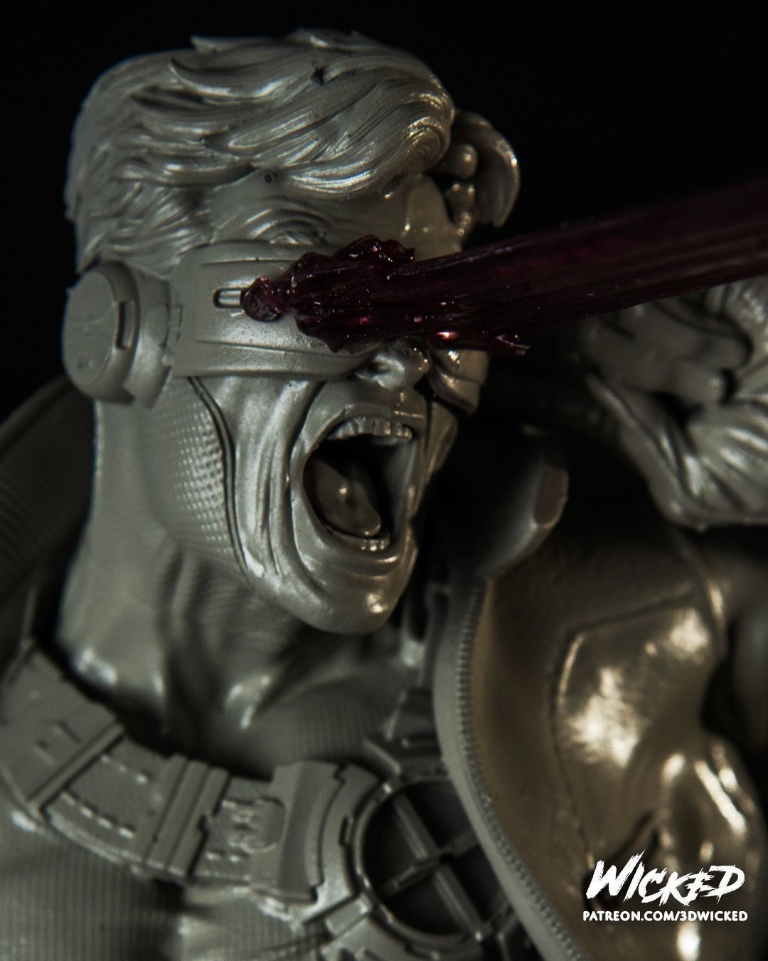 Wicked Marvel Jean Grey and Cyclops DIORAMA COMPLETE 3D model 3D ...