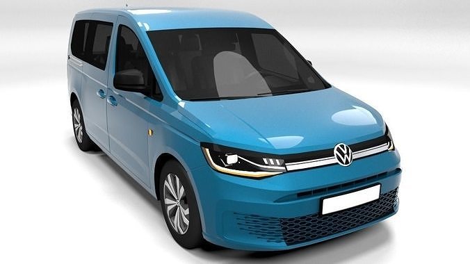 3D model CADDY MAXI PASSENGER VR / AR / low-poly | CGTrader