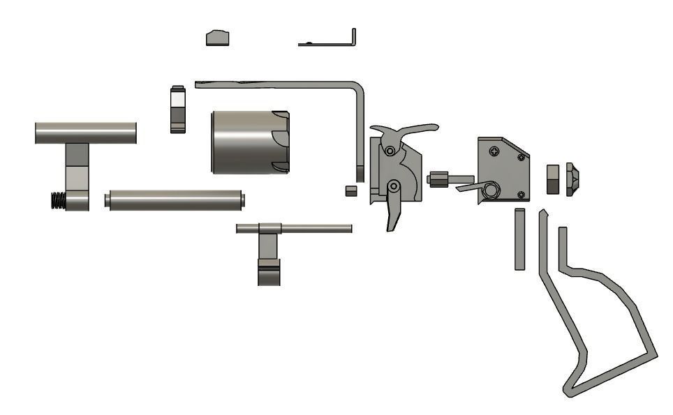 Fallout 4 Pipe Revolver Replica 3D model 3D printable | CGTrader