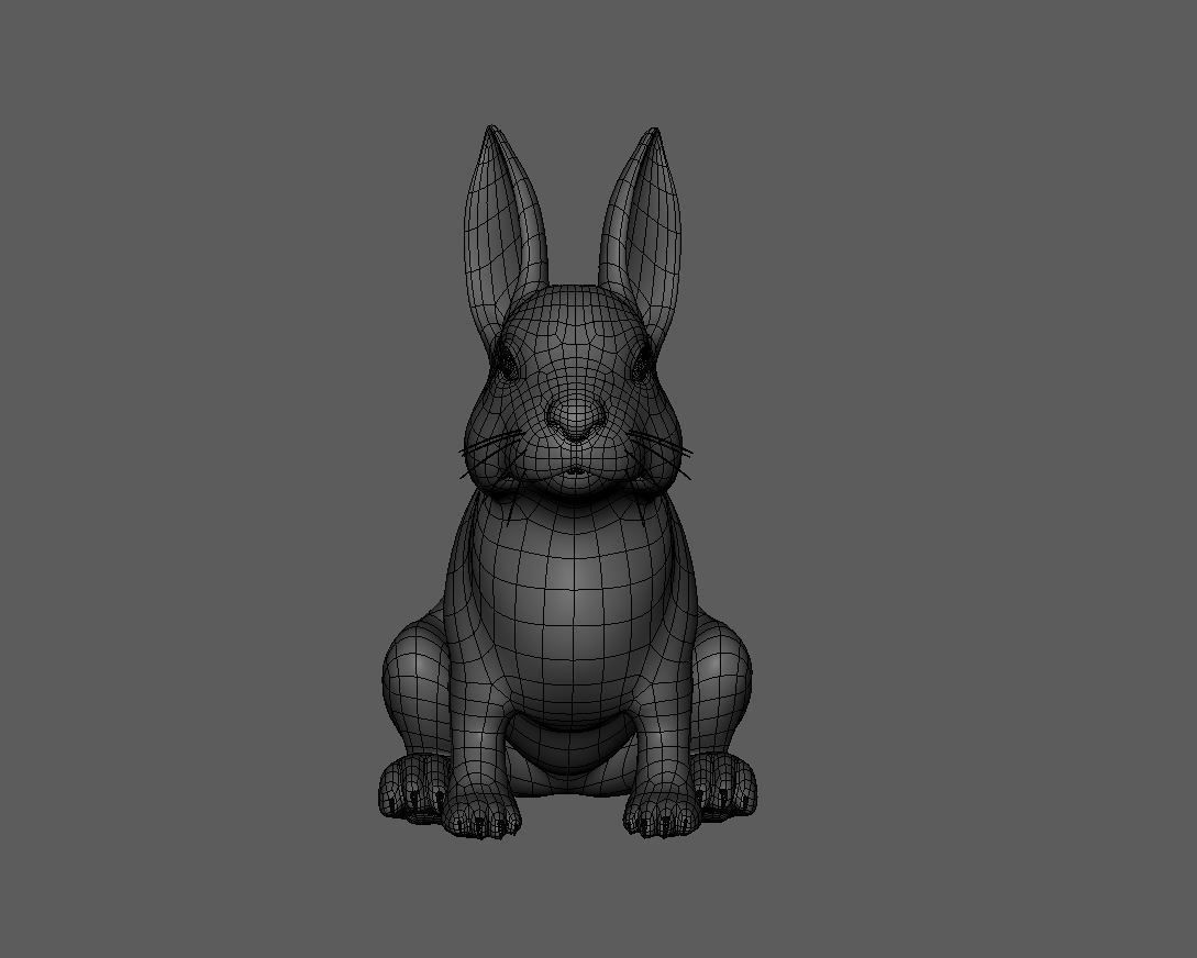 Rabbit 3D model | CGTrader