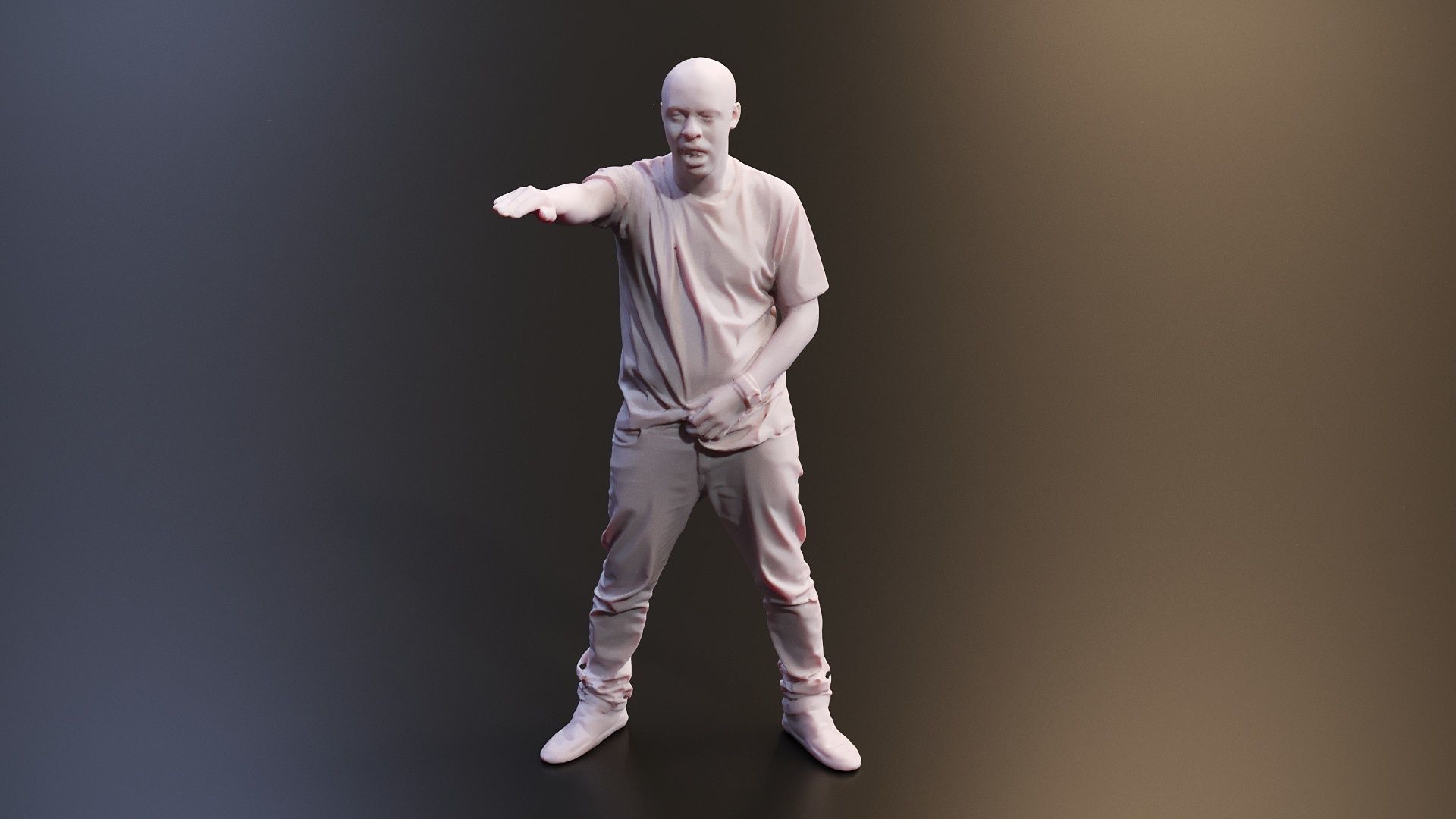 Realistic 3D Scan Hip Hop Mens Rappers 10 Models and Poses 3D model ...