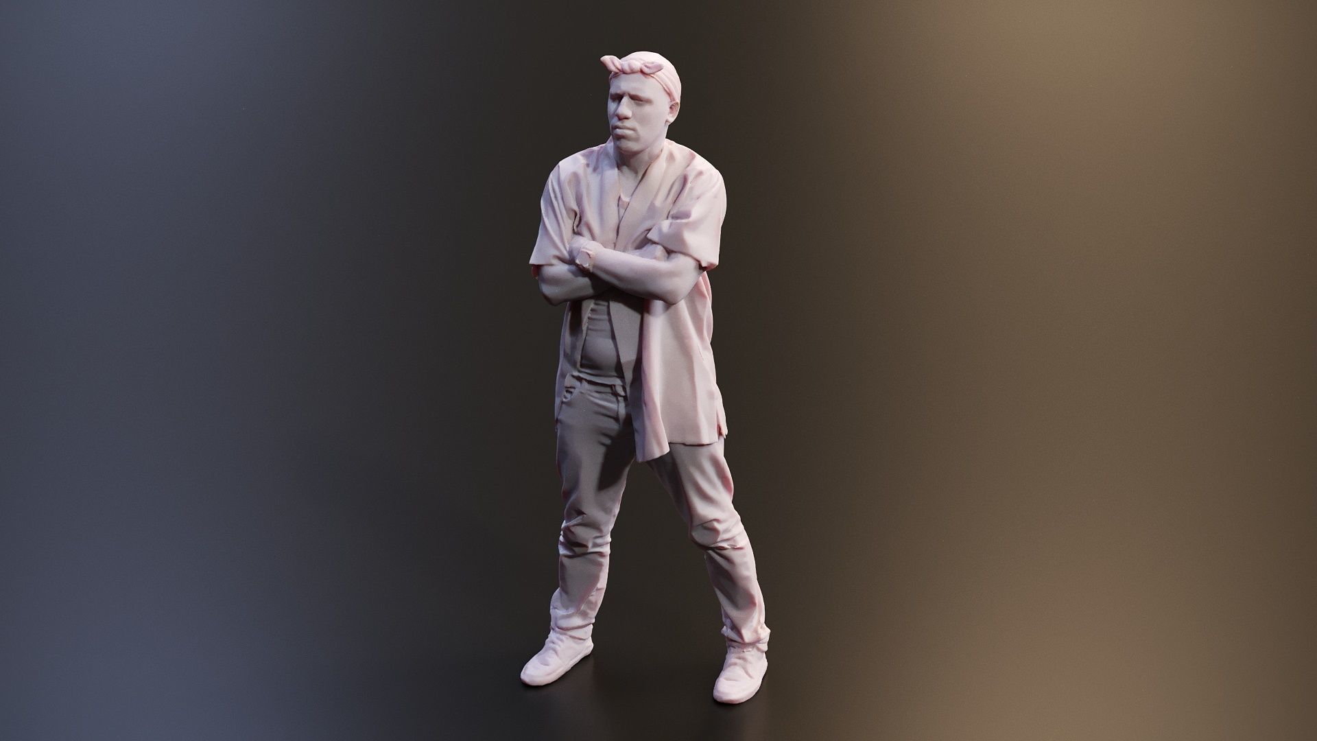 Realistic 3D Scan Hip Hop Mens Rappers 10 Models and Poses 3D model ...
