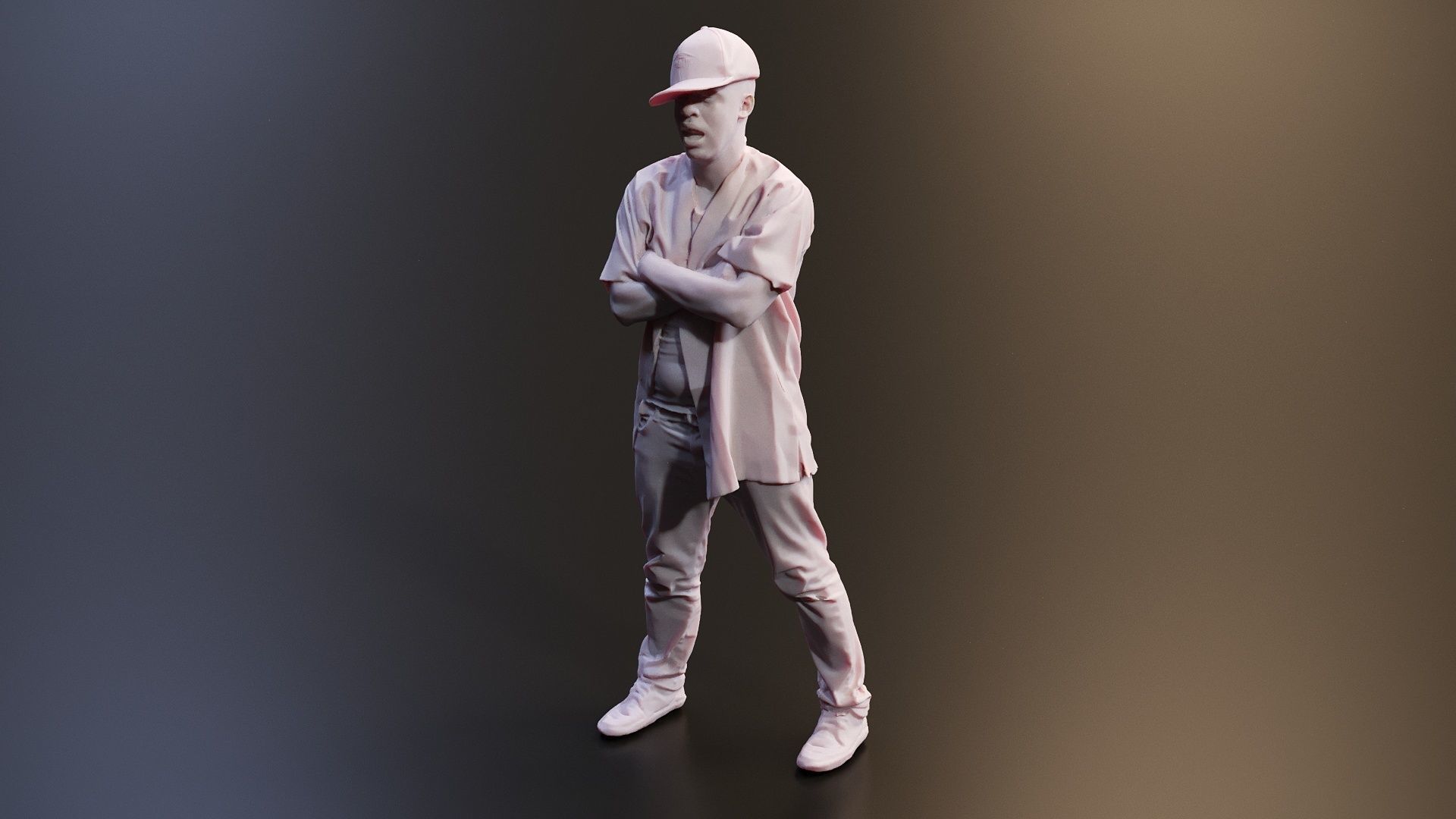 Realistic 3D Scan Hip Hop Mens Rappers 10 Models and Poses 3D model ...
