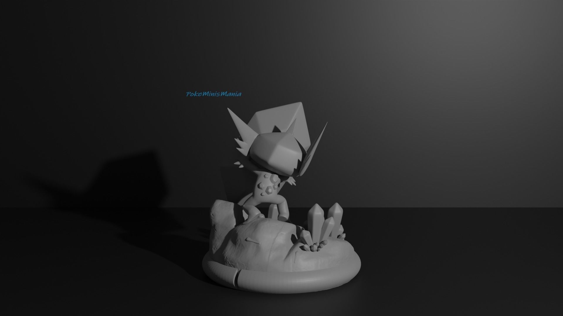Mega Sableye pokemon 3D print model 3D model 3D printable | CGTrader