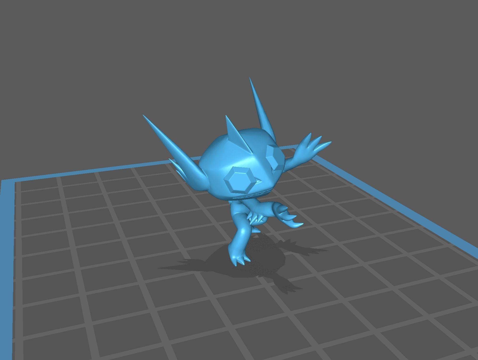 Mega Sableye pokemon 3D print model 3D model 3D printable | CGTrader