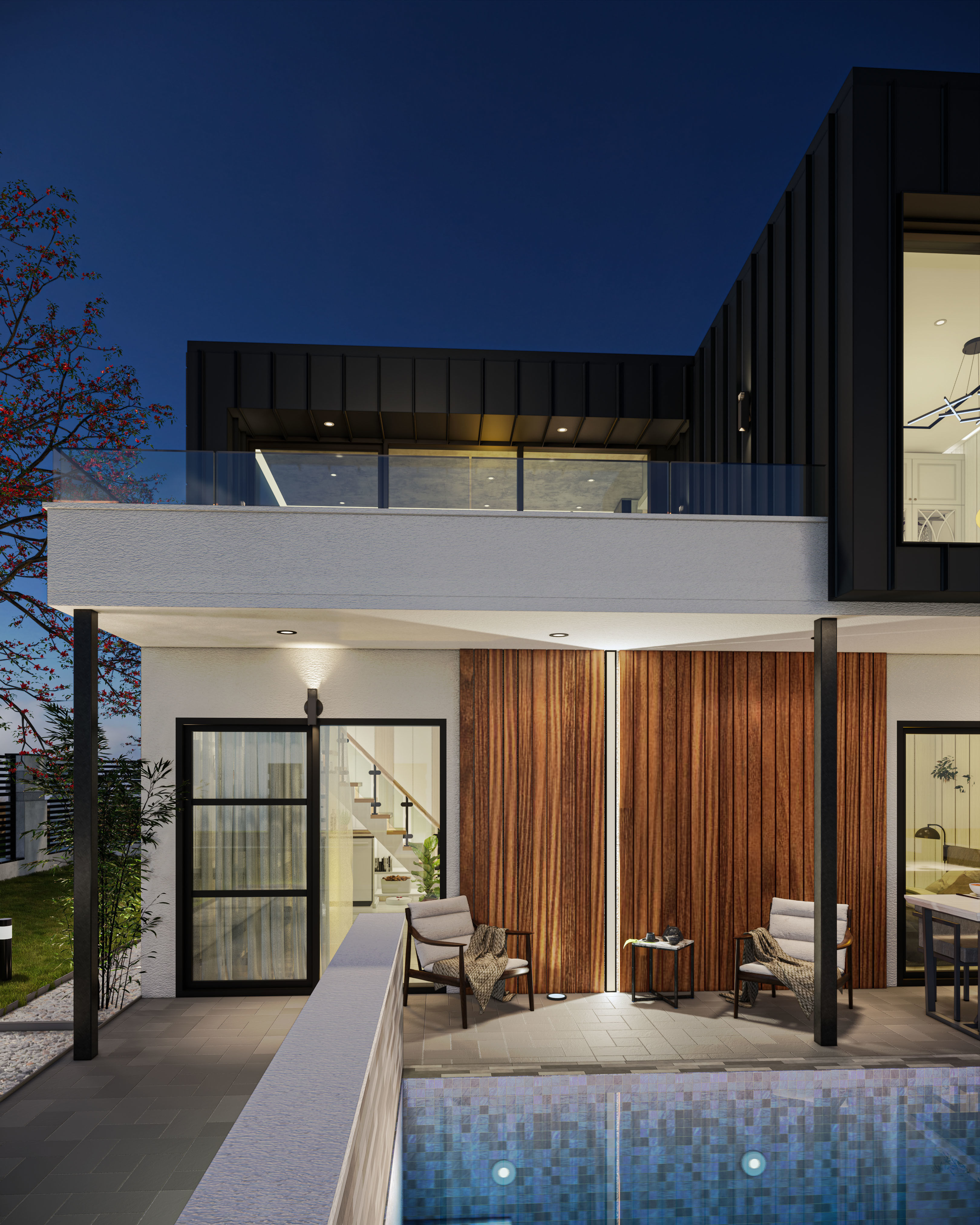 sketchup enscape render scene 3D model | CGTrader