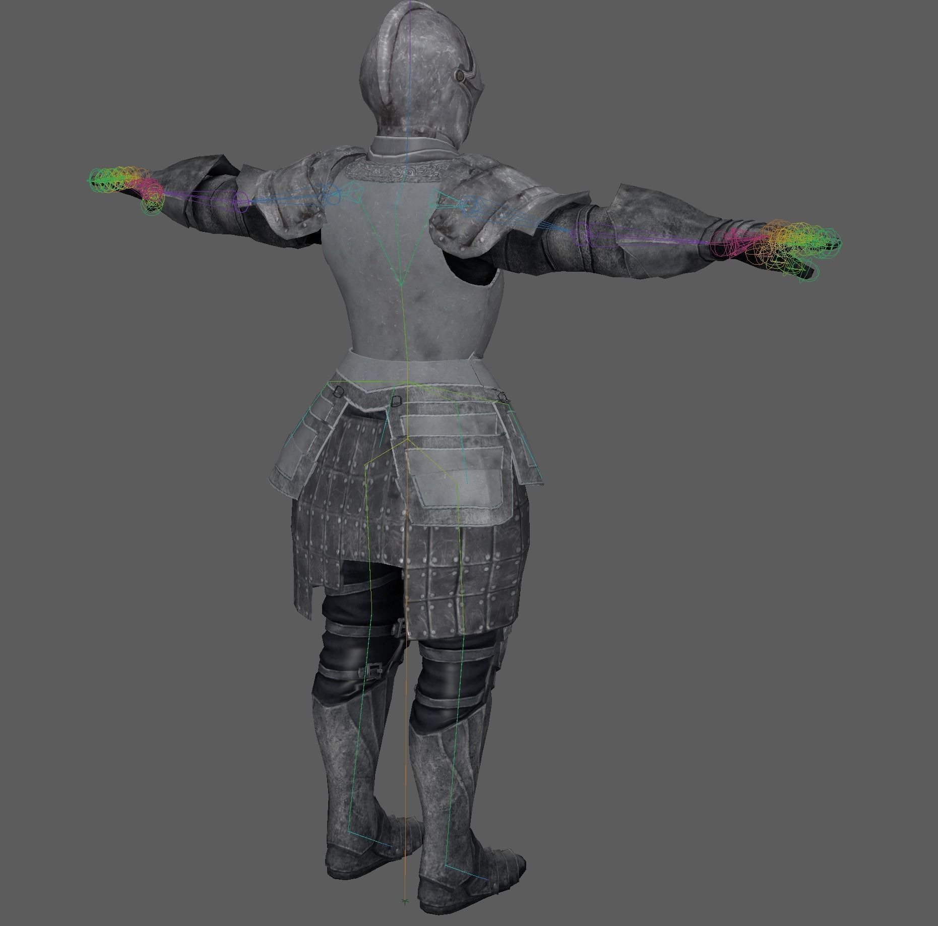 Templar Knight 3D model rigged | CGTrader