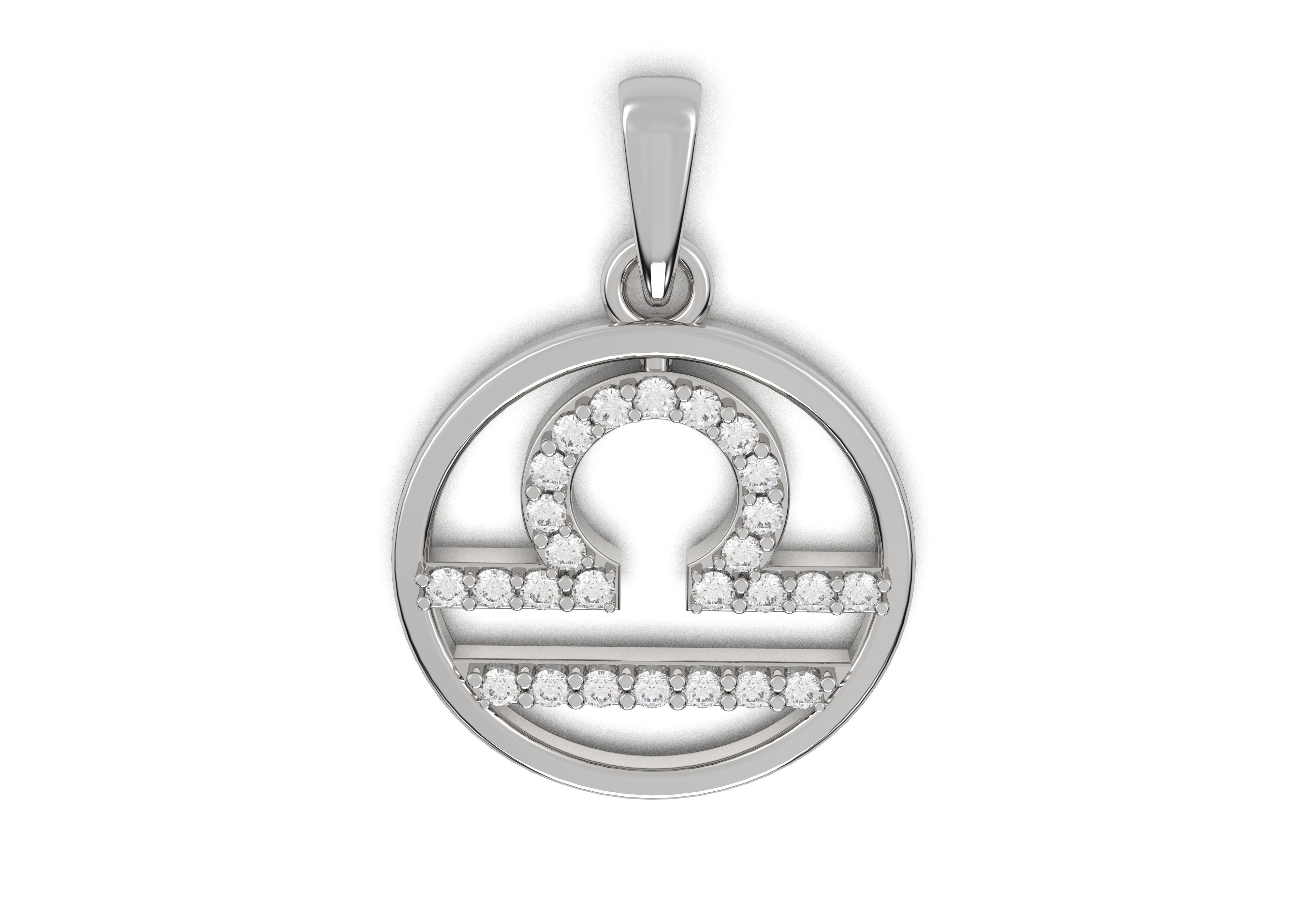 17 Zodiac Signs Libra 3D model 3D printable | CGTrader